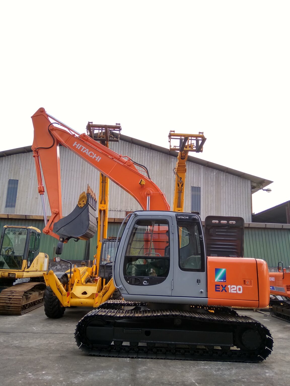 Excavator Hitachi EX120-5E - for rent and for sale